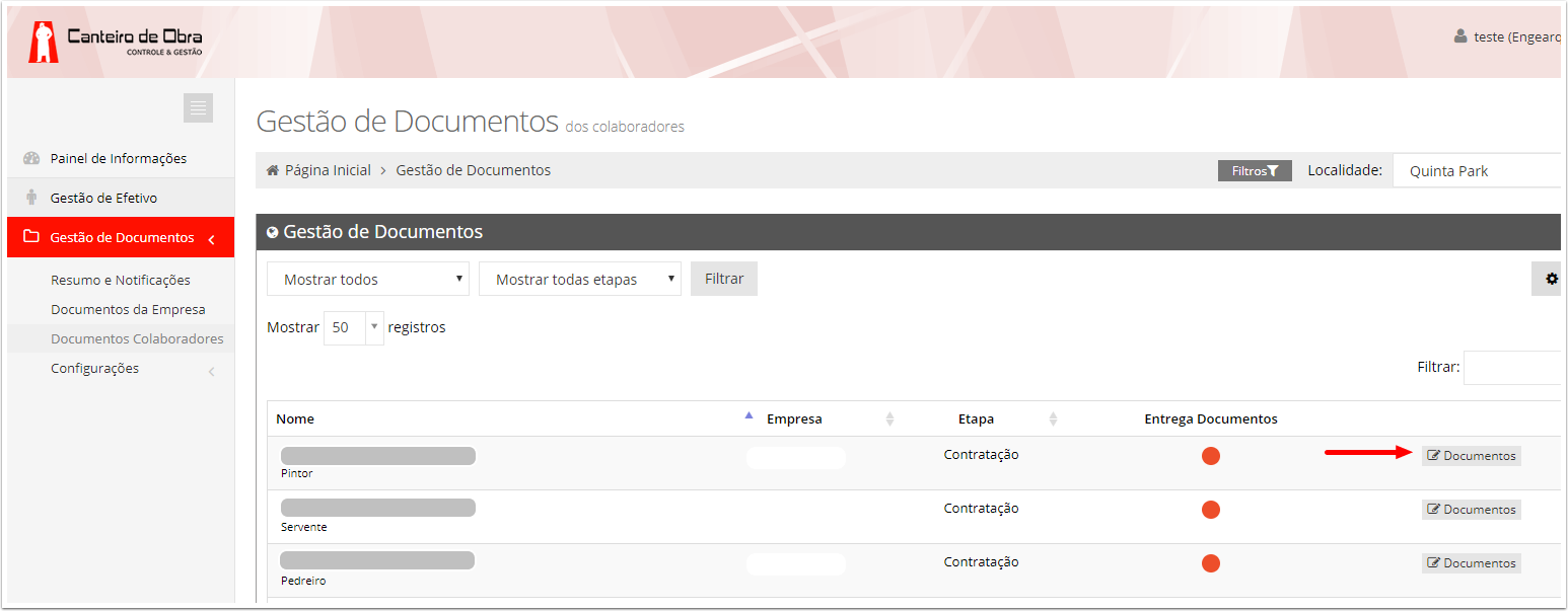 Como faço a emissão de um relatório de documentos pendentes? - HPC Networks